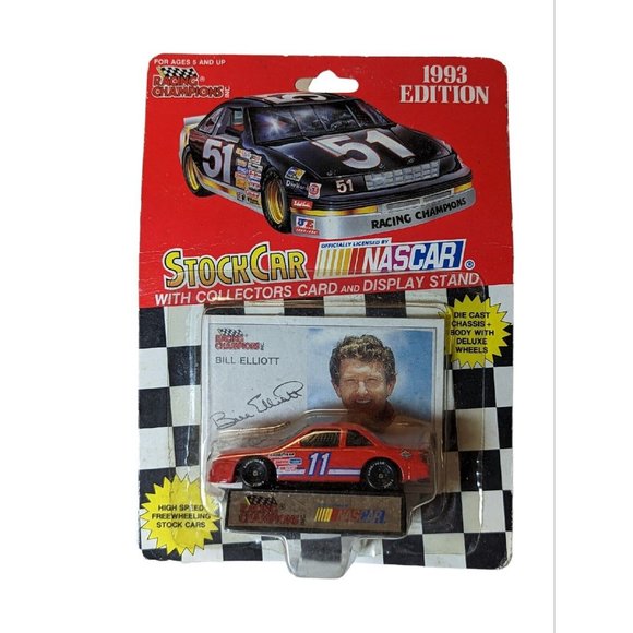 Racing Champions | Toys | 993 Bill Elliott 11 Amoco Budweiser Red Ford ...